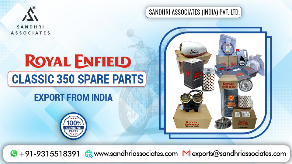 Royal Enfield Classic 350 Spare Parts Exporter India